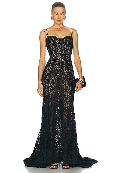 Cult Gaia Saylor Gown - Black