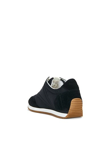 TOTEME Sport Sneaker With Paneled Design - Black