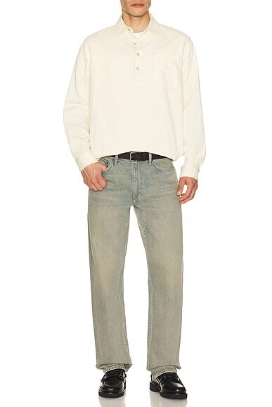 Rag & Bone Popover Shirt - Ecru