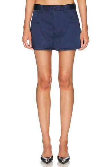 Renggli Satin Cargo Skirt