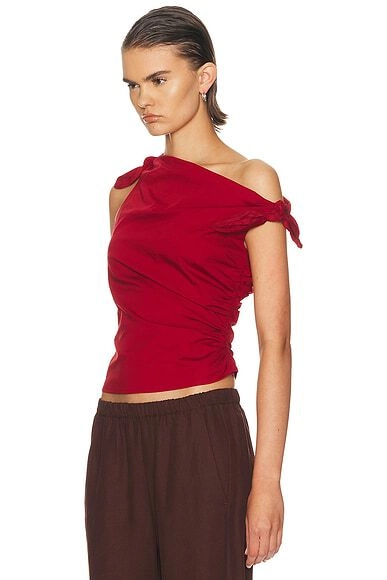 Staud Bellaria Top - Rouge