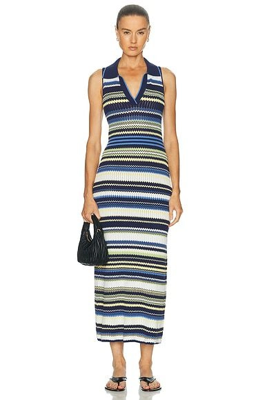 Simkhai Kerrin Knit Midi Dress