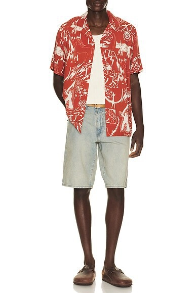 Oas Gensou Rocco Shirt - Red