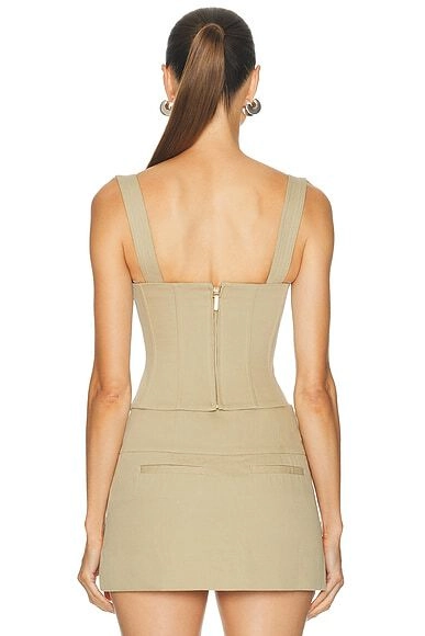 Cult Gaia Oren Top - Miso