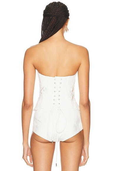 Ila Corset Top With Sequin Embellishments