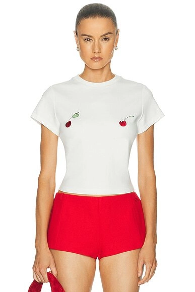 Monse Cherry Tee