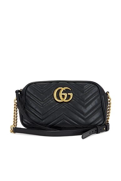 Gucci Gg Marmont Shoulder Bag - Black