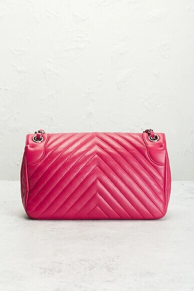 Chanel Calfskin Round Flap Bag