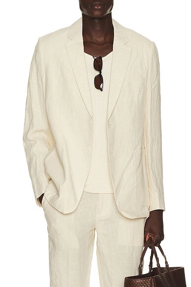 PERCIVAL Tailored Linen Blazer