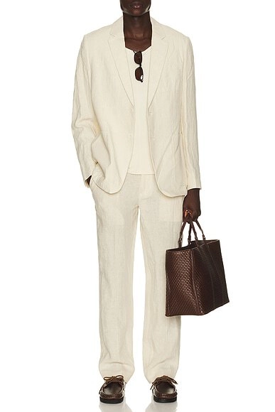 PERCIVAL Tailored Linen Blazer