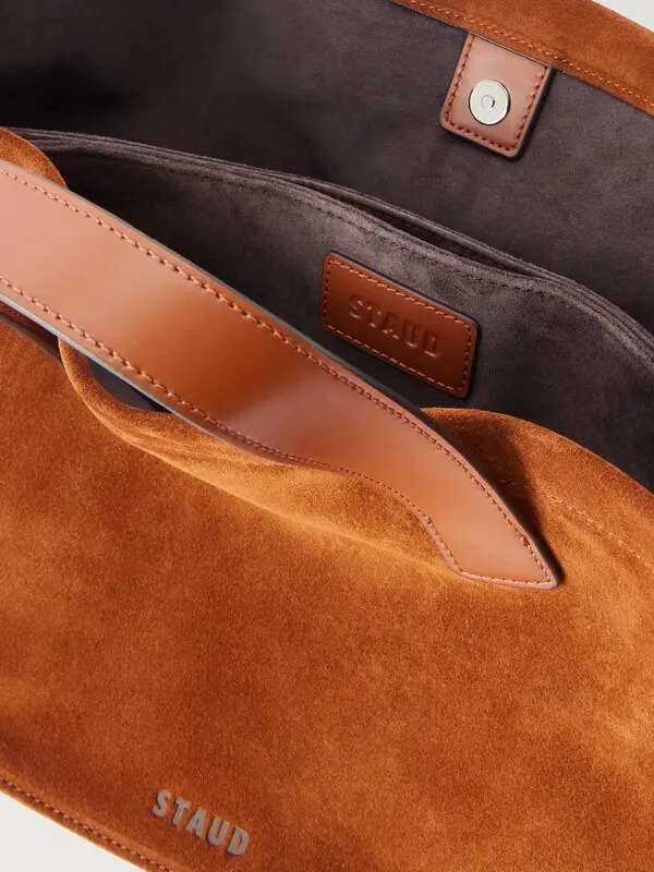 Staud Port Suede Tote