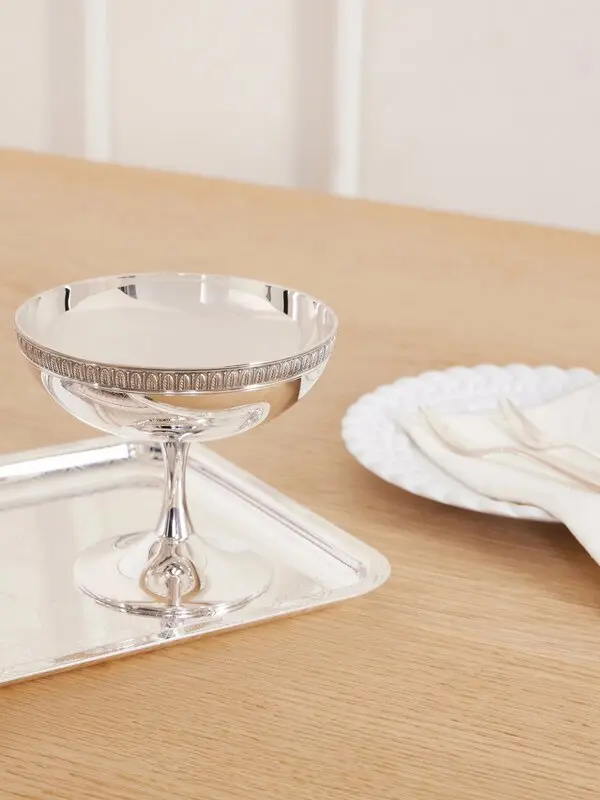 Christofle Malmaison -plated Bowl