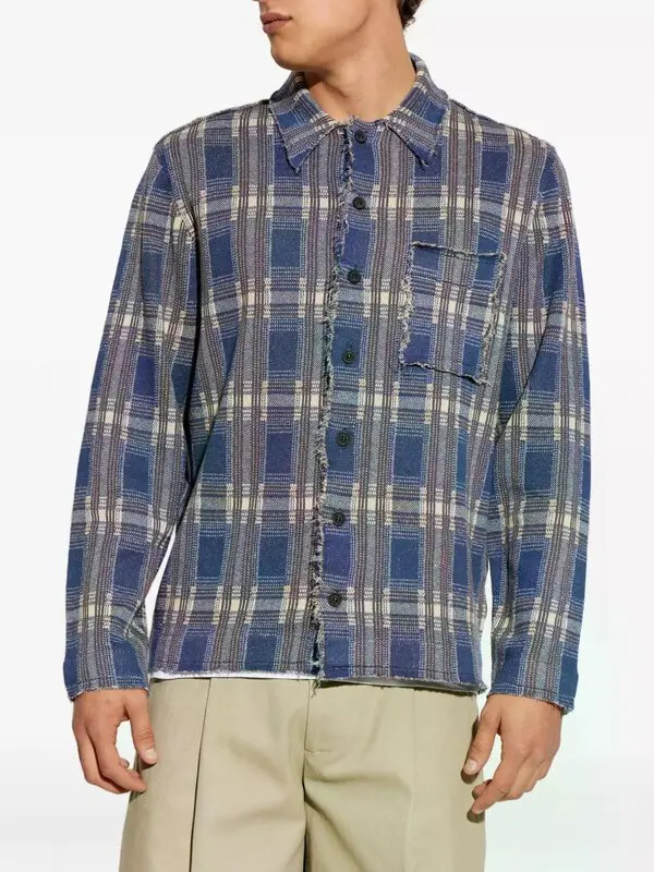 ALLSAINTS Solmar Check-pattern Knitted Cardigan