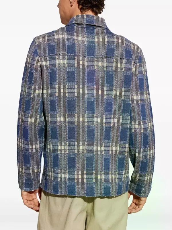 ALLSAINTS Solmar Check-pattern Knitted Cardigan