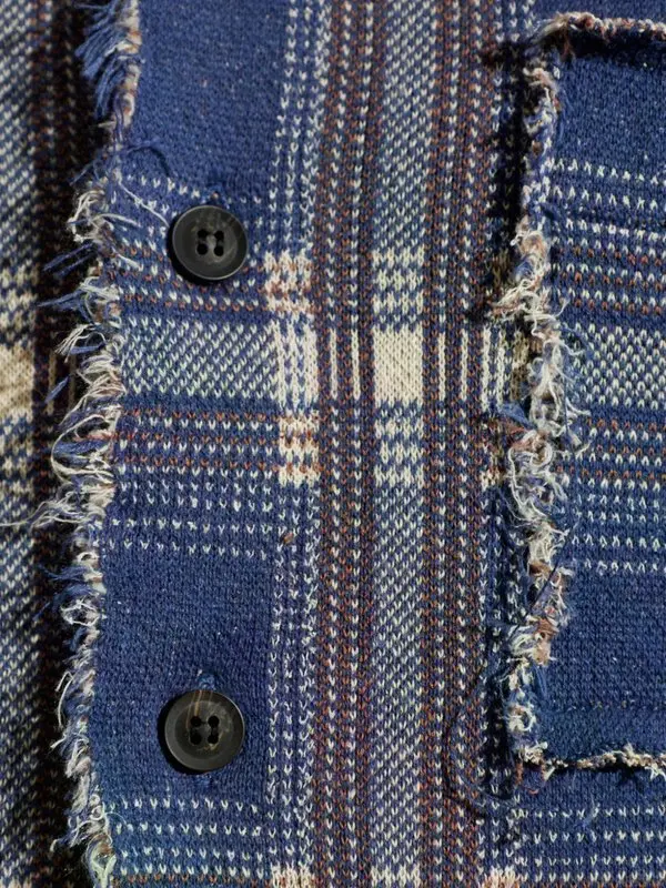 ALLSAINTS Solmar Check-pattern Knitted Cardigan