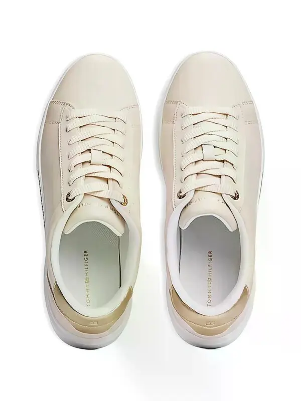 Tommy Hilfiger Leather Lace-up Sneakers