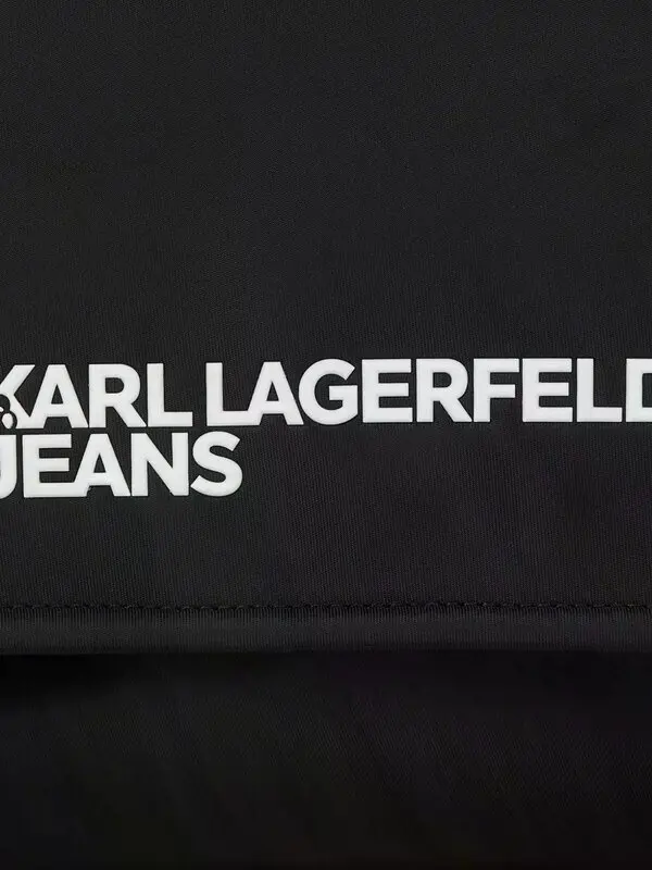 Karl Lagerfeld Essential Logo-print Messenger Bag