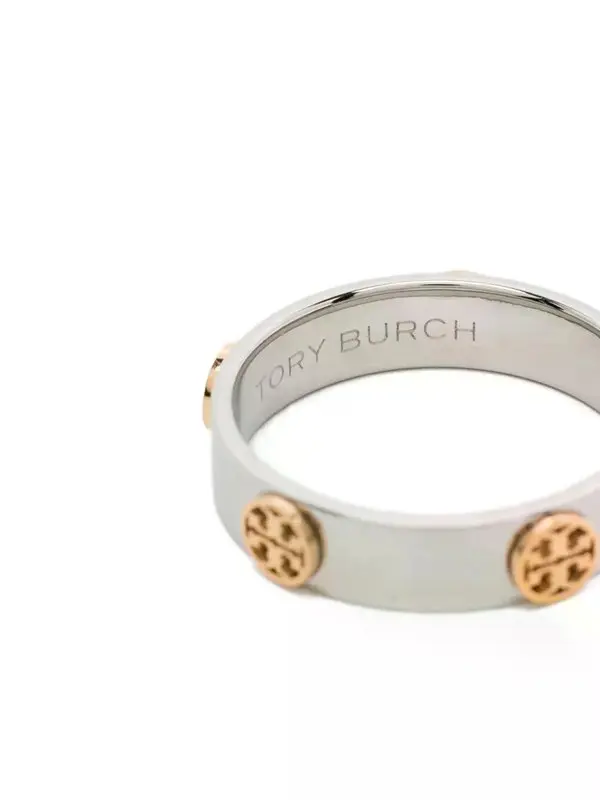 Tory Burch Icon Ring With Double T Studs