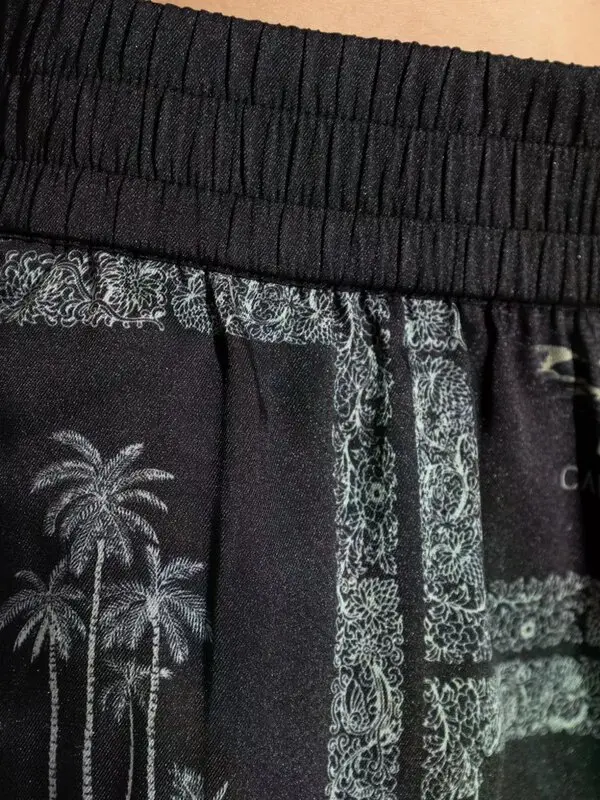ALLSAINTS Lettie Tropical Print Elasticated Shorts
