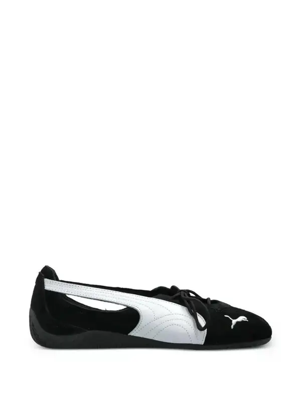 PUMA Speedcat Leather Ballet Flats - Black