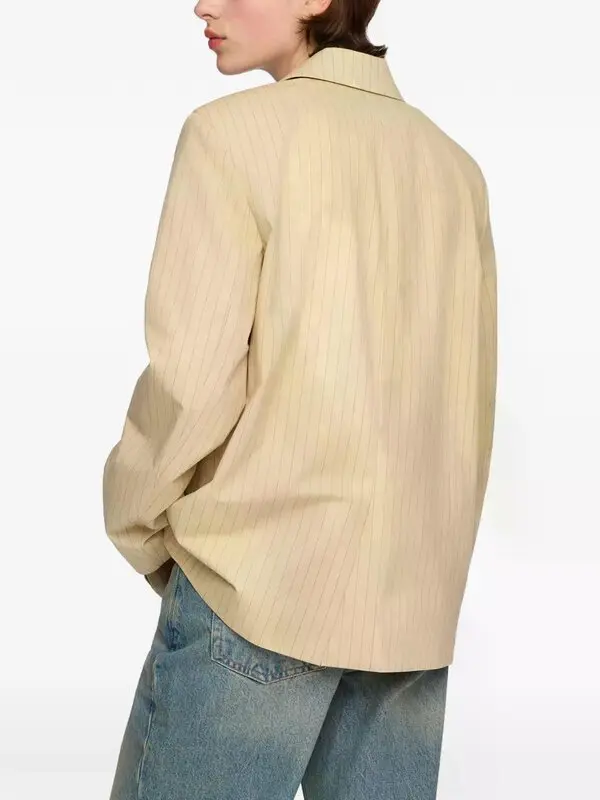 GANNI Pinstriped Blazer