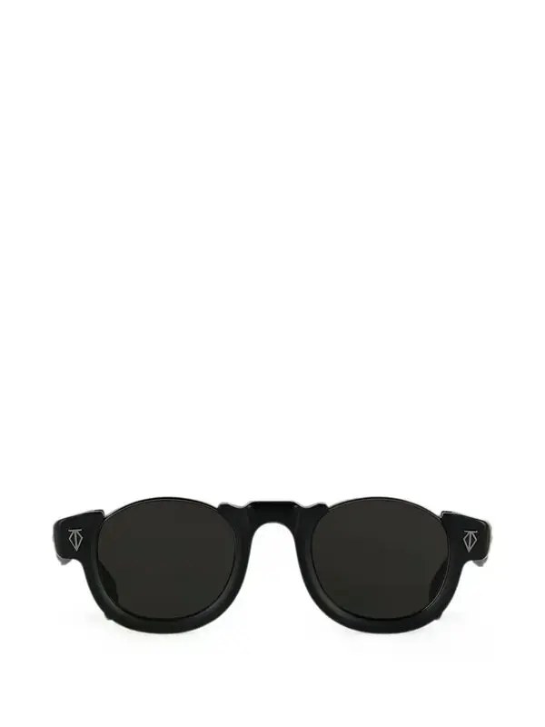 T HENRI EYEWEAR Diablo Round-frame Sunglasses - Black