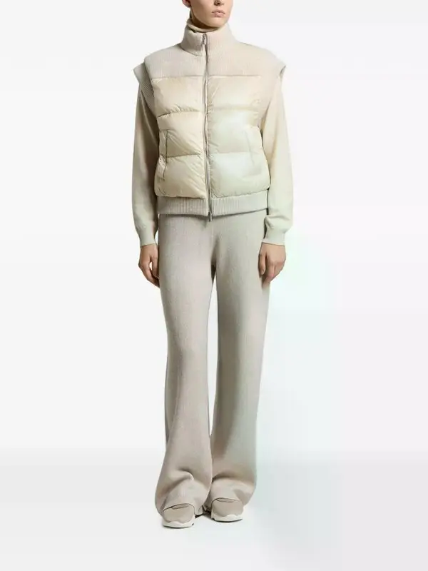 Peserico Quilted Panelled Gilet