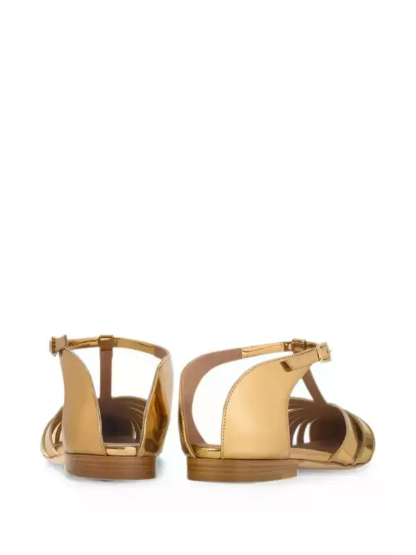 MALONE SOULIERS Jennifer Caged Sandals - Neutrals