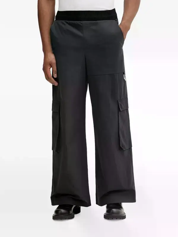 HELIOT EMIL Wide-leg Cargo Trousers