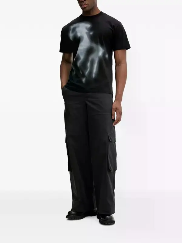 HELIOT EMIL Wide-leg Cargo Trousers