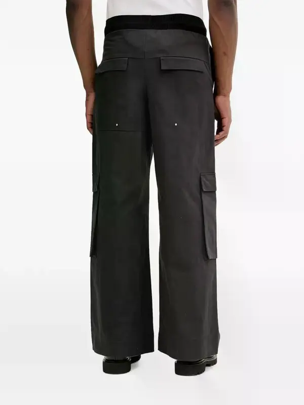 HELIOT EMIL Wide-leg Cargo Trousers