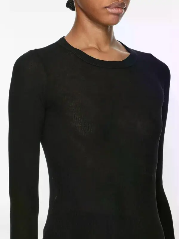 Rick Owens Ribbed Long-sleeve T-shirt