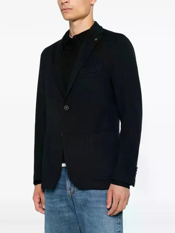 Tagliatore Single-breasted Buttoned Blazer