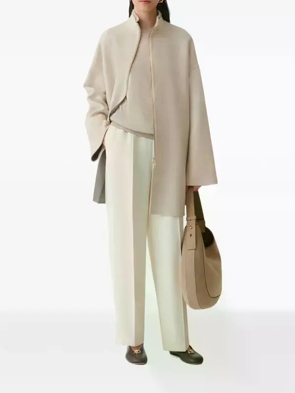 Fabiana Filippi Fine Knit Crew Neck Sweater - Neutrals