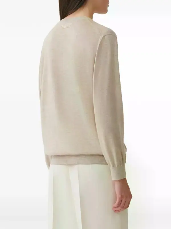Fabiana Filippi Fine Knit Crew Neck Sweater