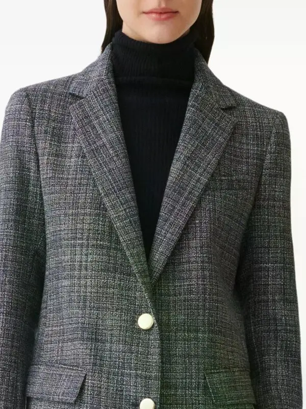 Fabiana Filippi Single-breasted Tweed Blazer
