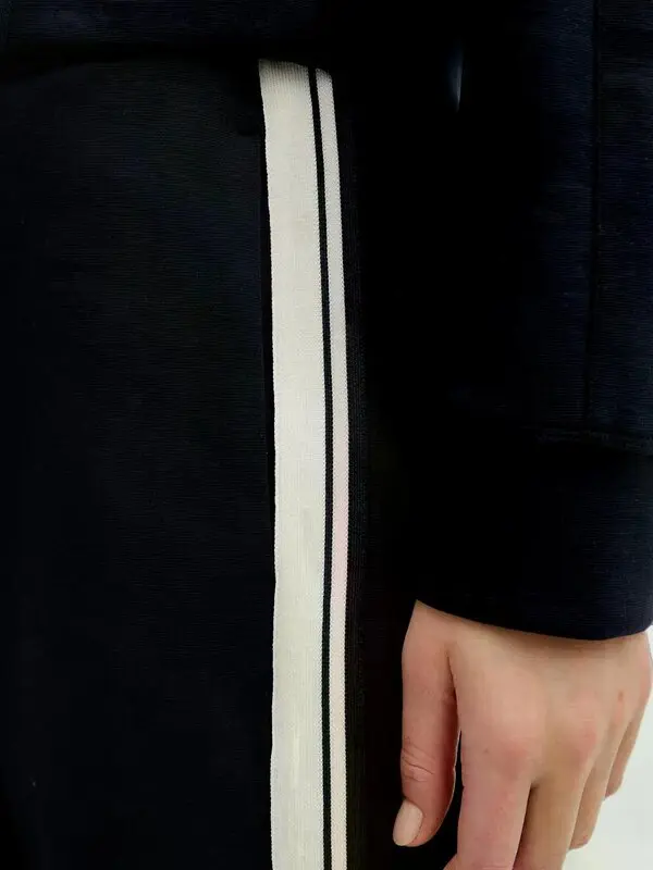 BENETTON Side-stripe Track Pants - Blue