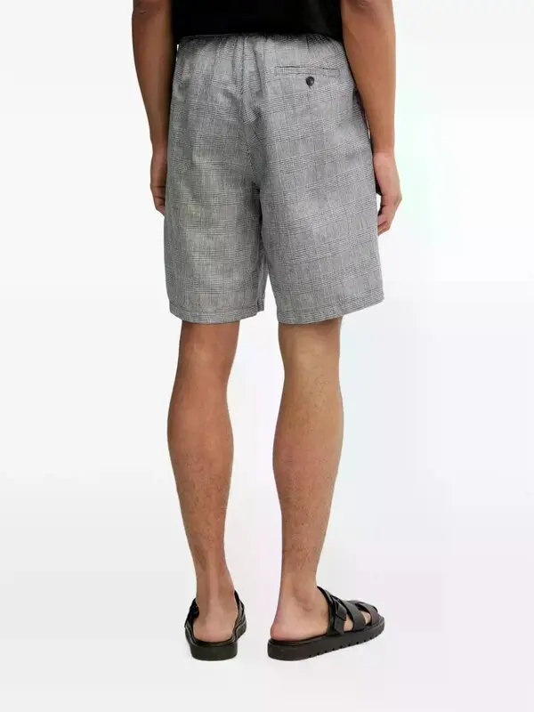 BENETTON Pleated Bermuda Shorts With Elasticated Waistband