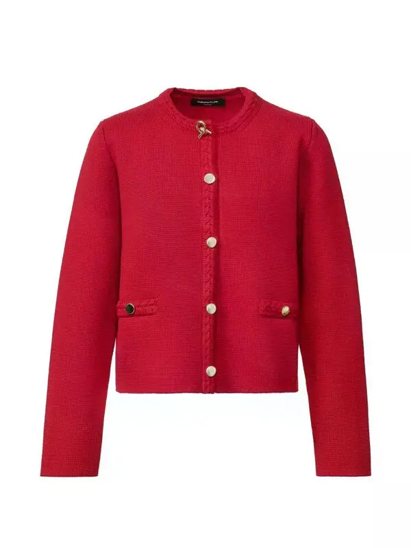 Fabiana Filippi Braided Trim Button-up Jacket
