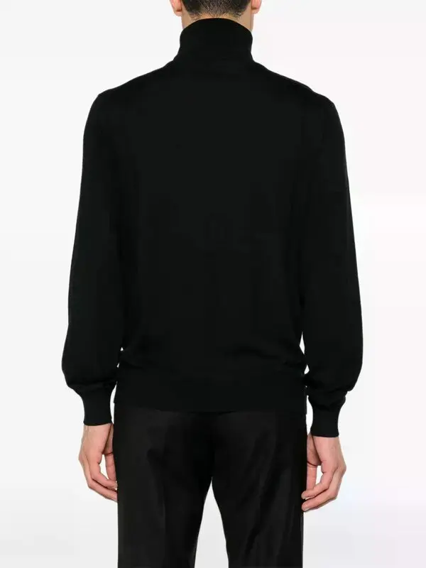 TOM FORD Fine Knit Roll Neck Long Sleeve Sweater