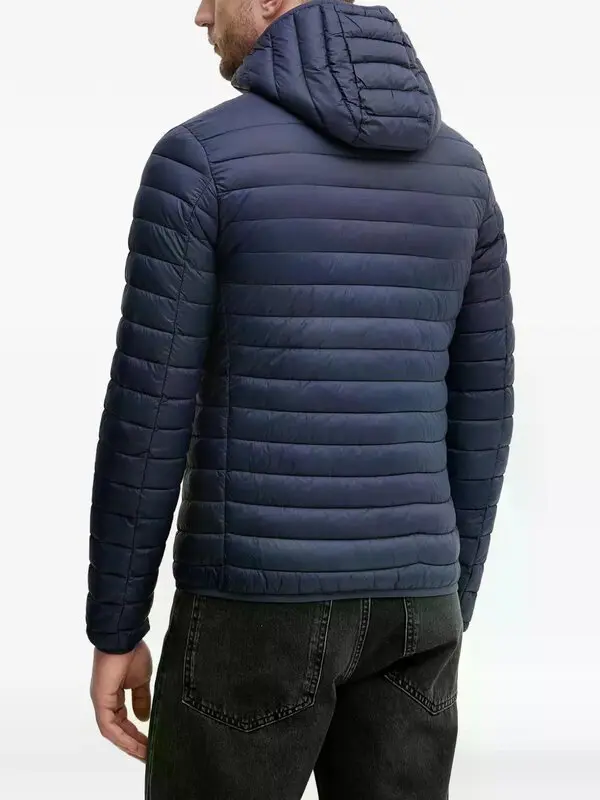 BENETTON Quilted Hooded Jacket