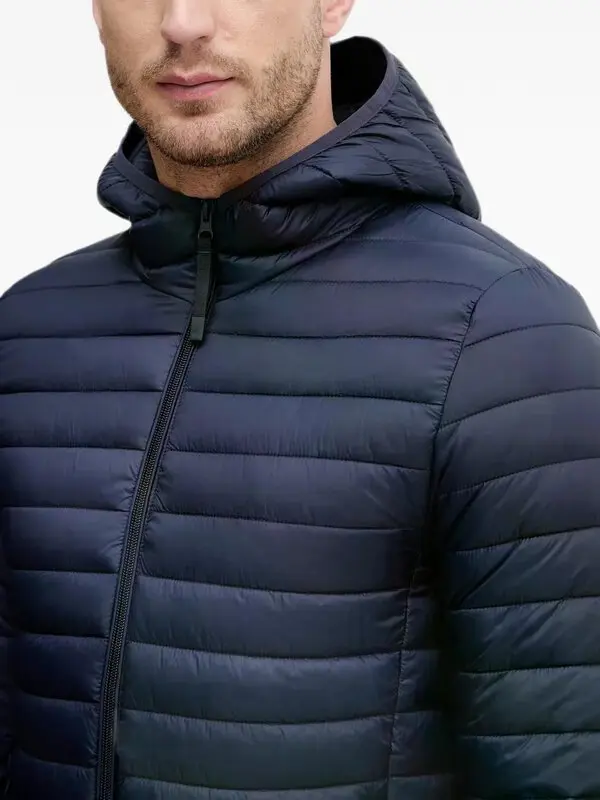 BENETTON Quilted Hooded Jacket