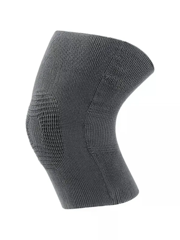 ACCAPI Ribbed-knit Knee Support - Grey