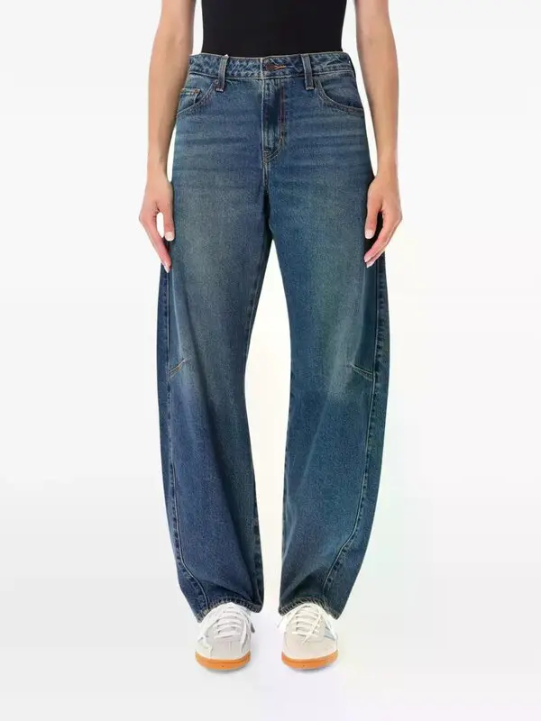 LEVI'S Baggy Dad Barrel Wide-leg Jeans - Blue