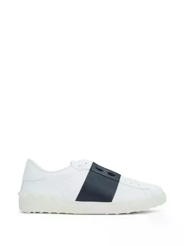 Valentino Garavani Open Rubber-stud Sneakers - White