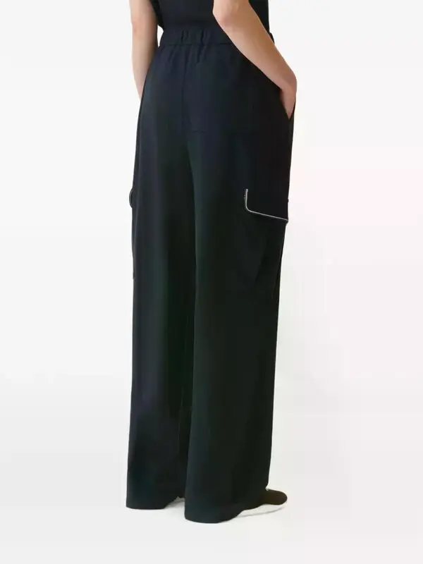Fabiana Filippi Piped Trim Cargo Pants