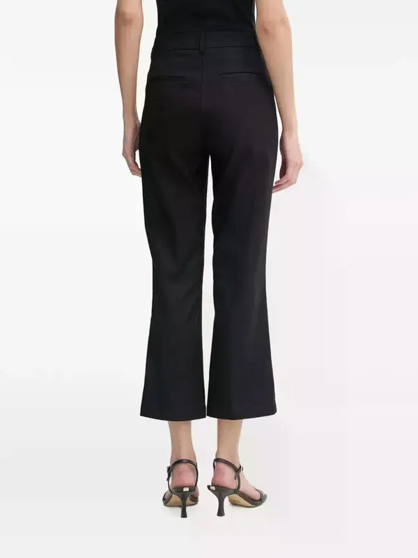 BENETTON Cropped Flared Trousers