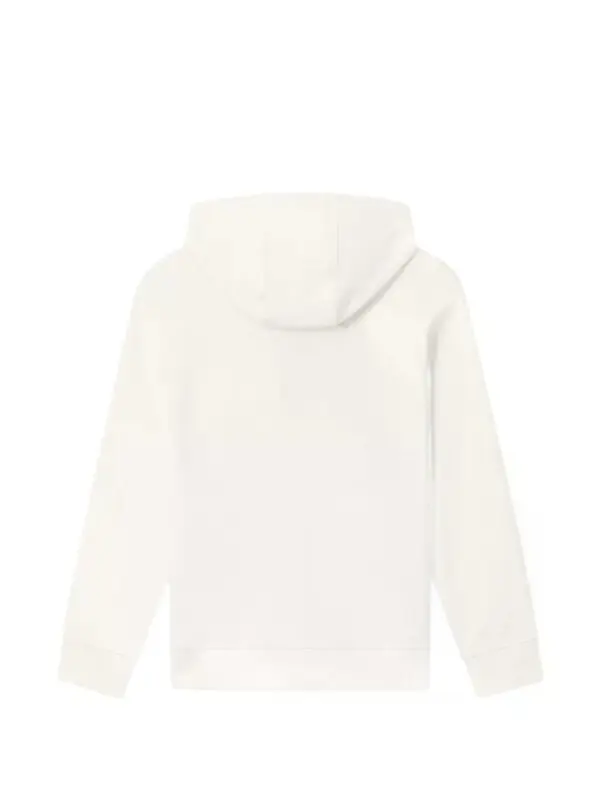 Emporio Armani Logo Patch Zip-up Hoodie