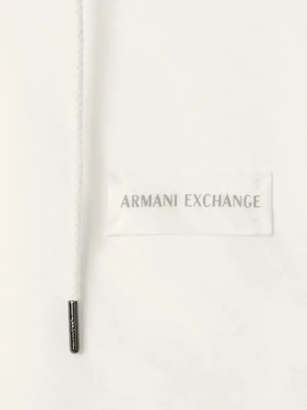 Emporio Armani Logo Patch Zip-up Hoodie