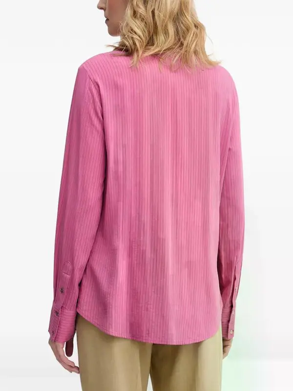 BENETTON Vertical Stripe Long Sleeve Shirt